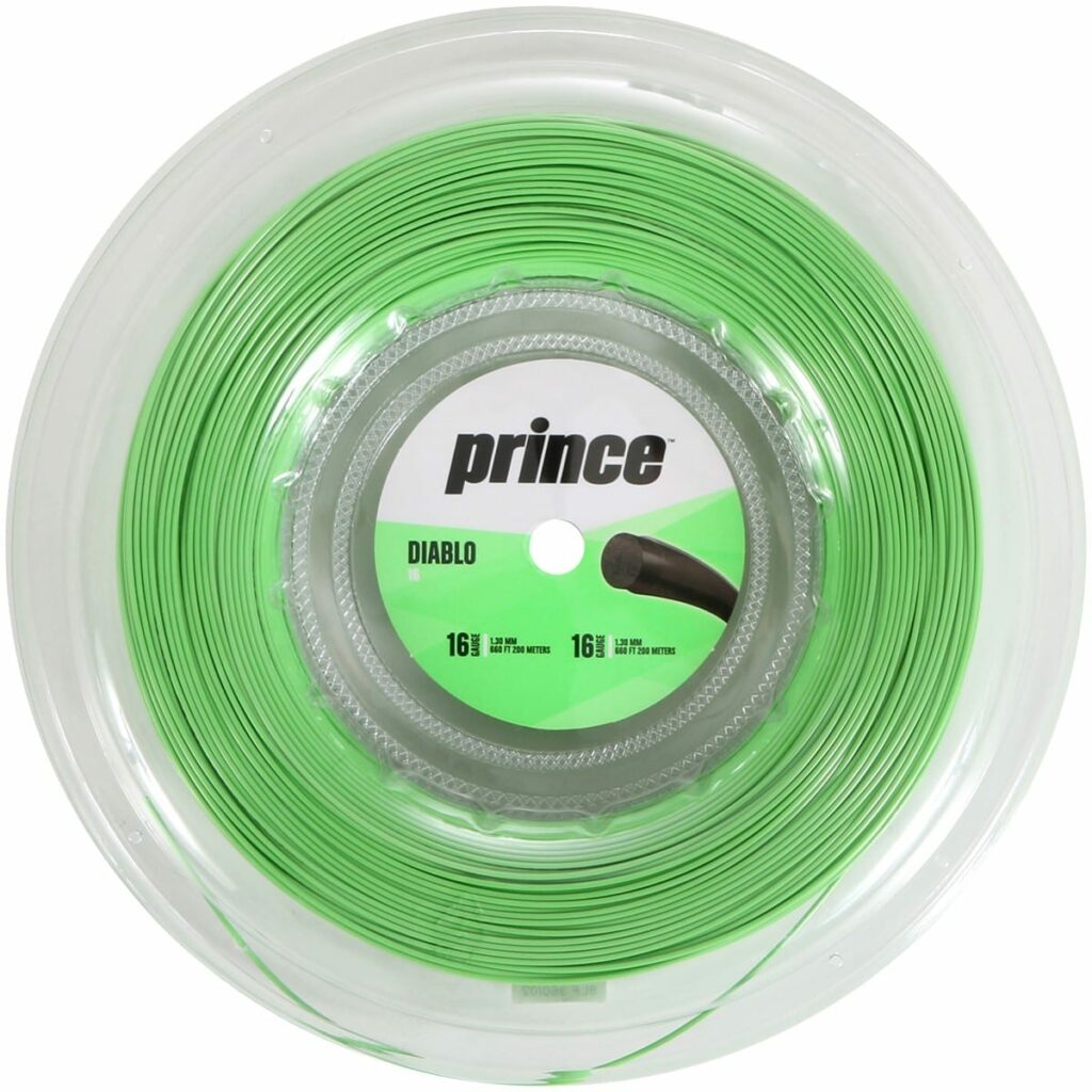 PRINCE DIABLO GREEN 200M REEL סליל גידים פוליאסטר של פרינס - טניסזון ...
